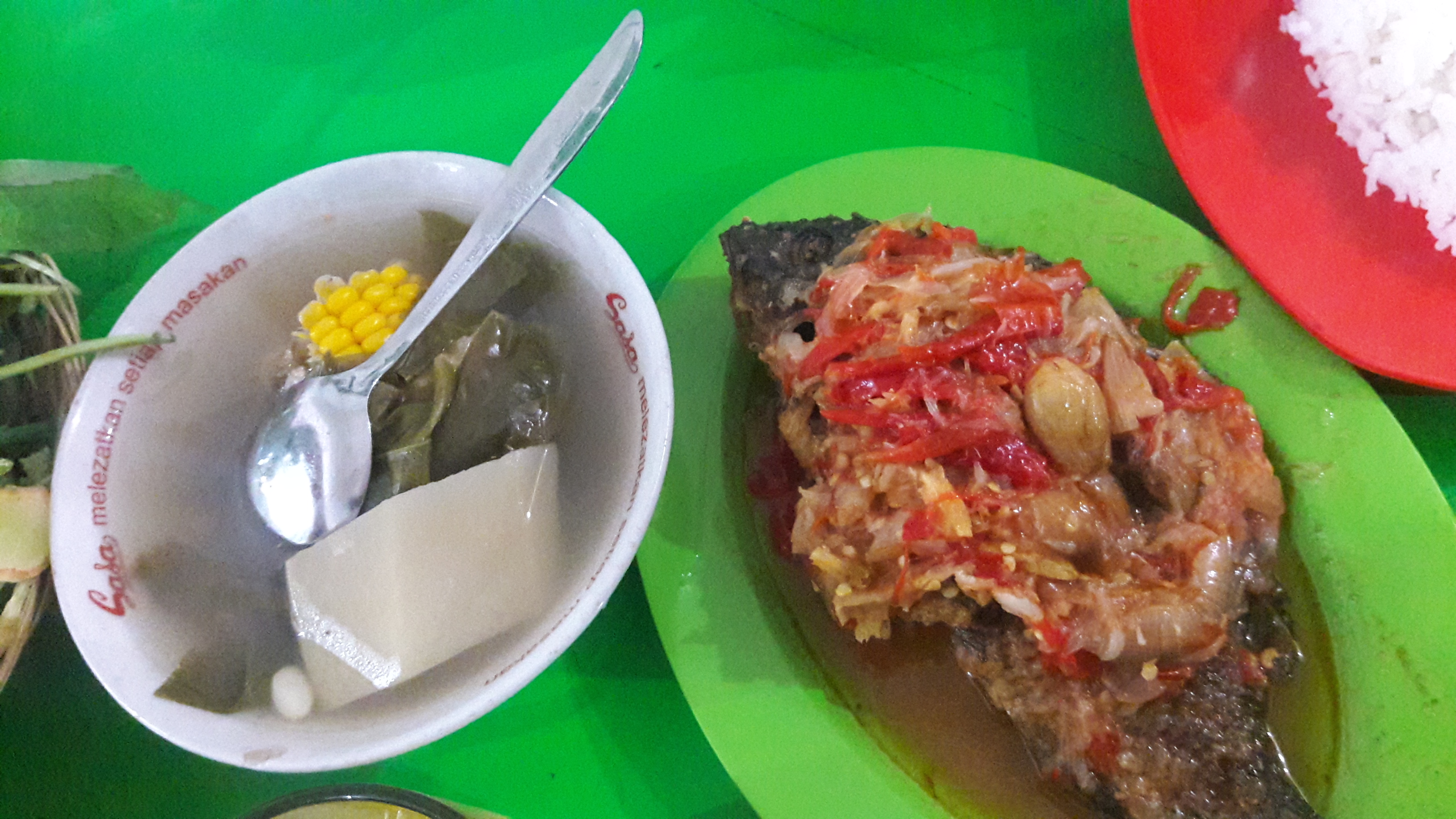 Ikan Mas Goreng Percak